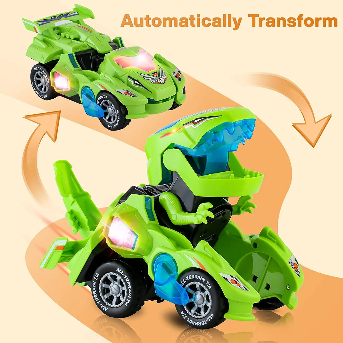 Transformer Car™ - Robot med automatisk transformering – Mil lilla Sötnos
