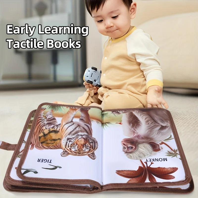 Touch Book™ – Kittlar & Färger - Sinnen Häfte Djur – Mil lilla Sötnos