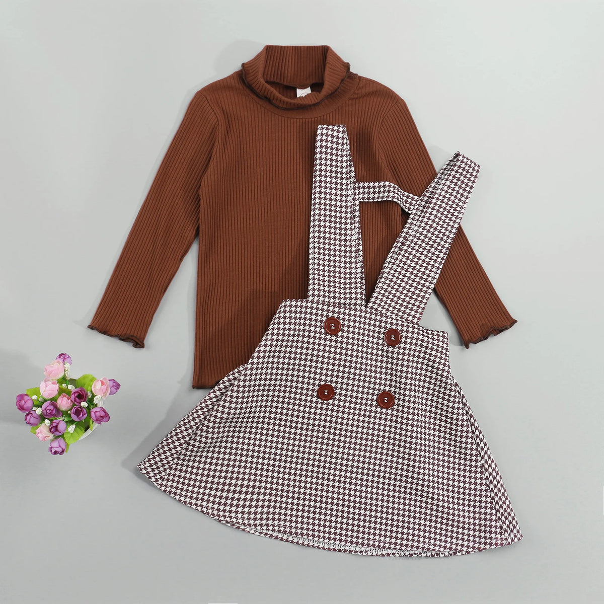 Mini Fashion™ - Sött och stilfullt - Klänningsset i två delar – Mil ...